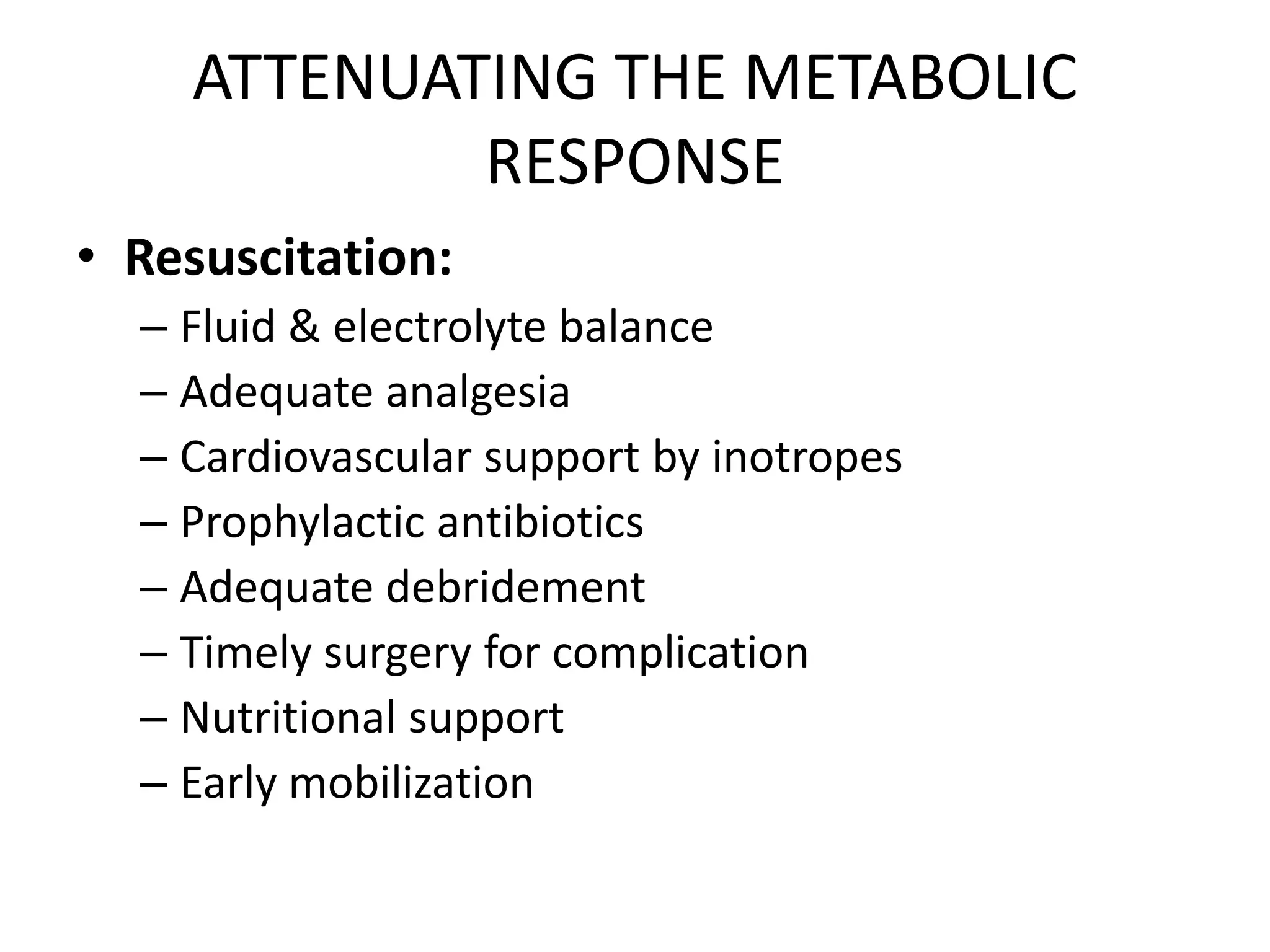 Metabolic stress response | PPTX | Endocrine and Metabolic Diseases | Diseases and Conditions