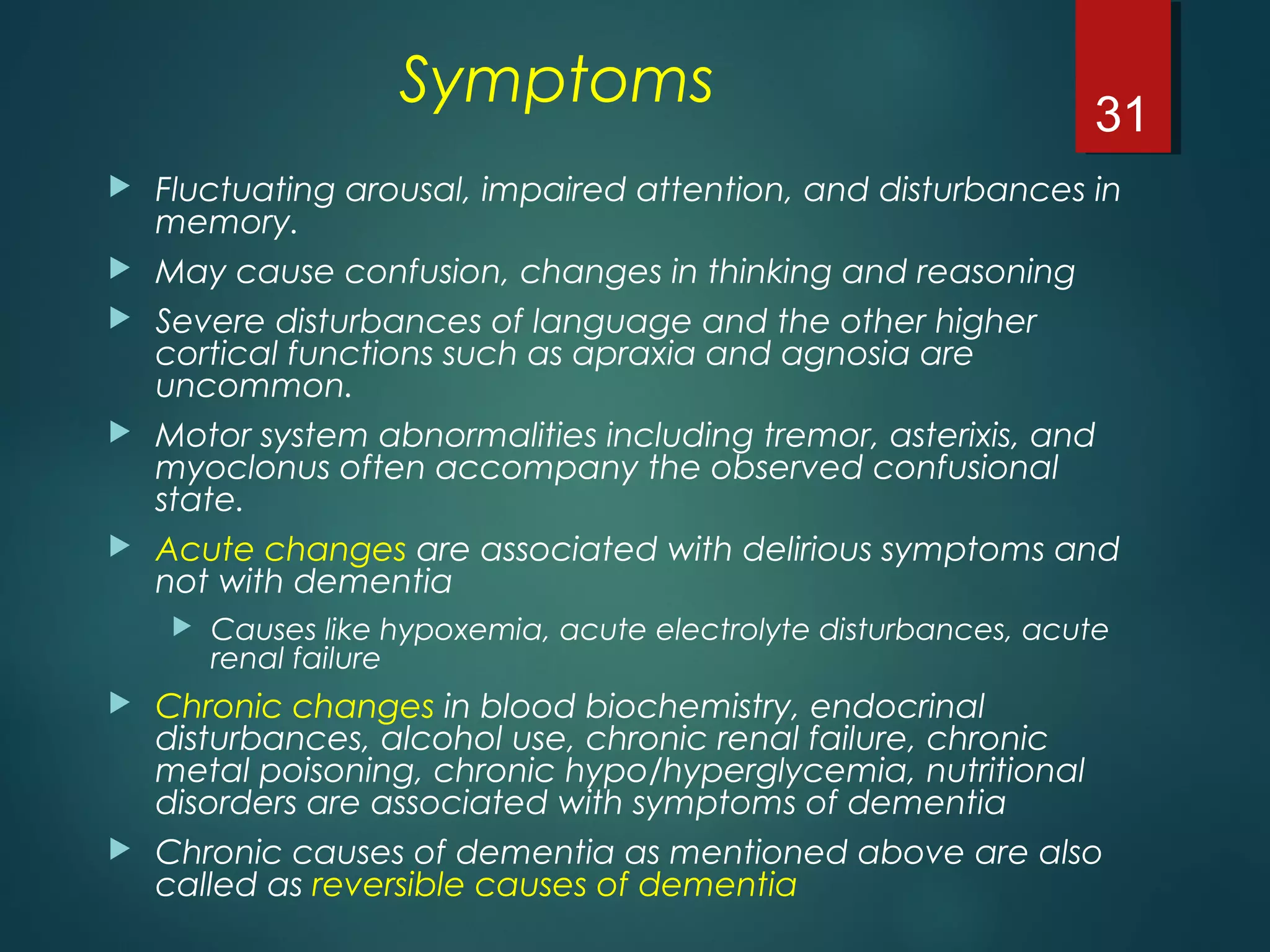 Metabolic syndrome and dementia | PPT