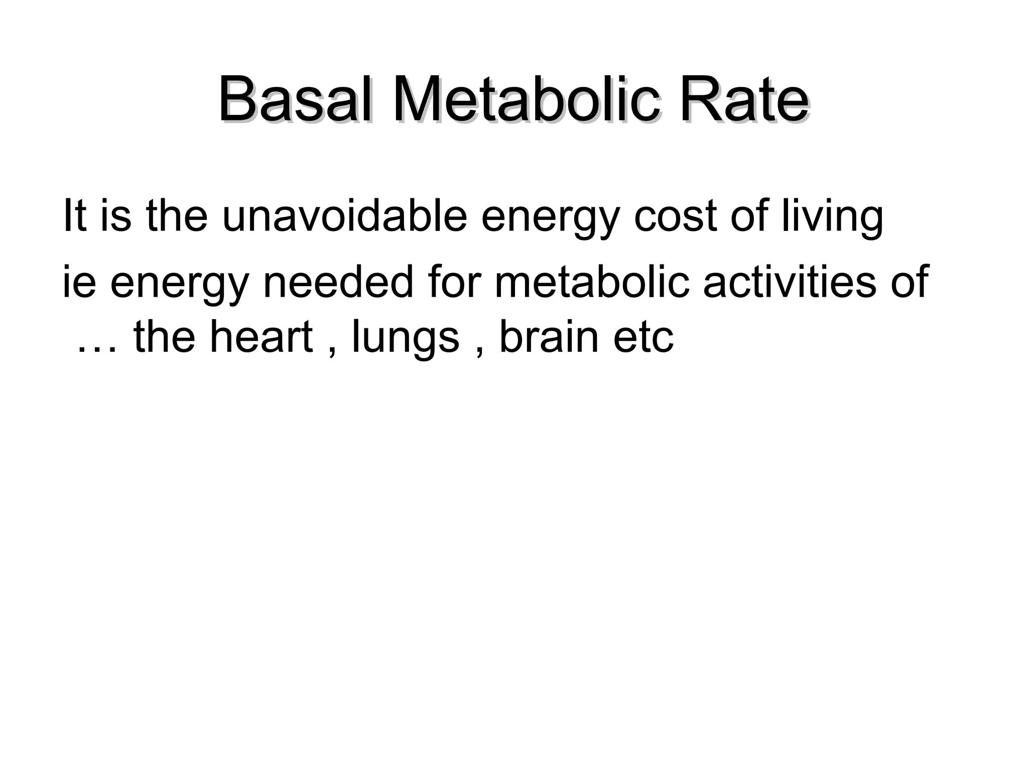 Metabolism | PPT
