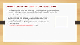 Metabolism/pharmacokinetics/pharmacy student notes | PPTX