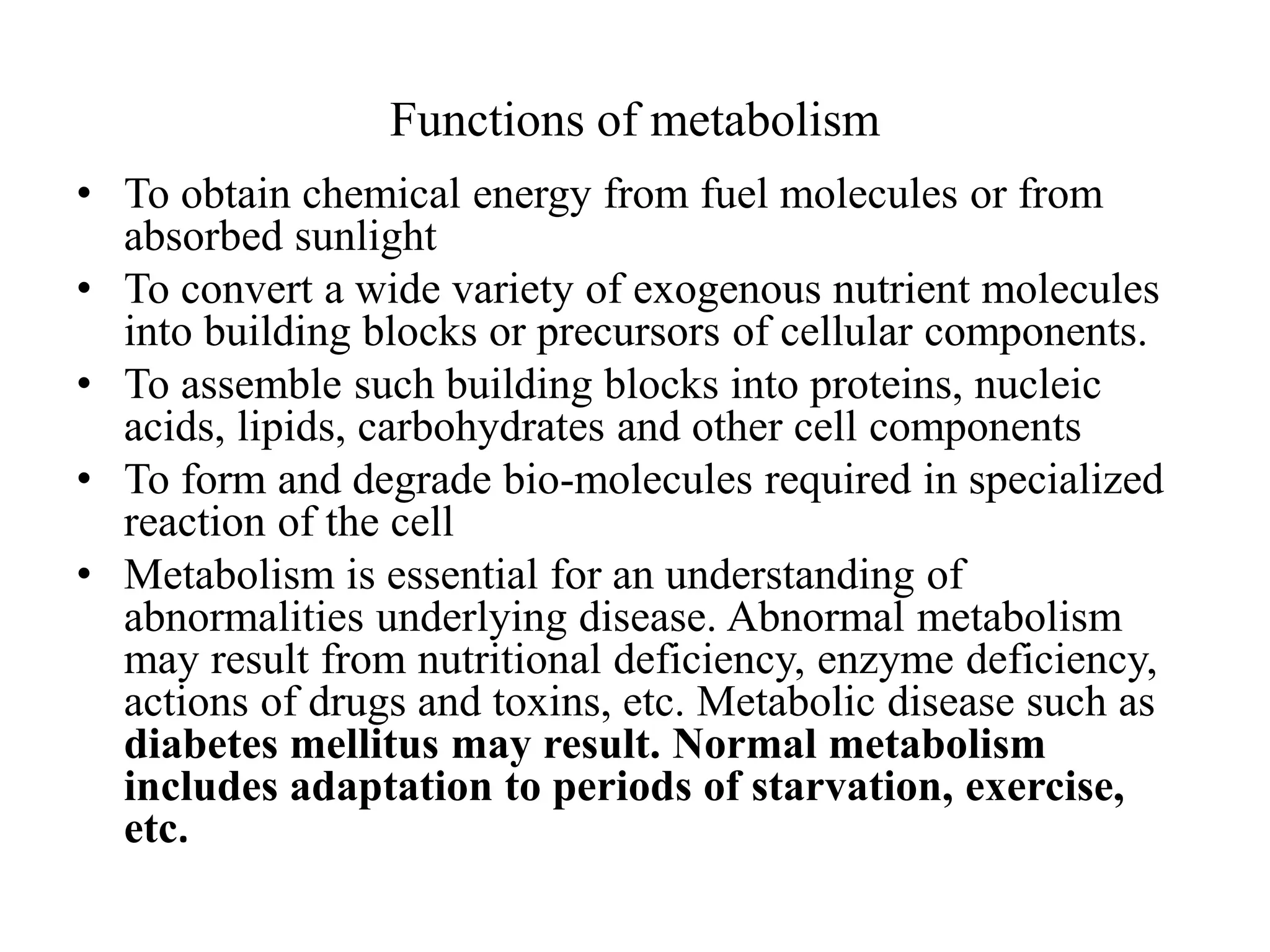 Metabolism.presentation slides for studentptx | PPT
