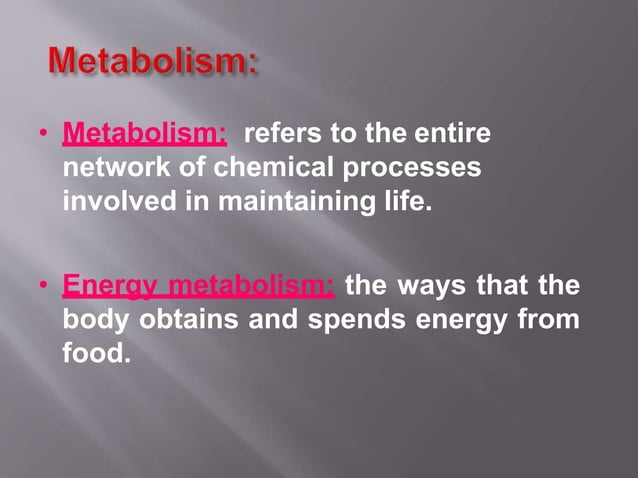 Metabolism Definition, Its types and relevant processes involved, 13.02.2024.pptx