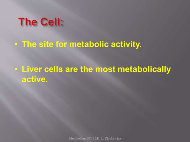 Metabolism Definition, Its types and relevant processes involved, 13.02 ...