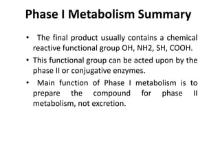Metabolism and excretion | PPTX
