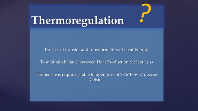 Metabolism and thermoregulation | PPTX | Endocrine and Metabolic ...
