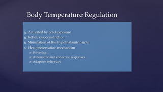 Metabolism and thermoregulation | PPTX