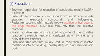 Metabolism & Biotransformation | PPTX