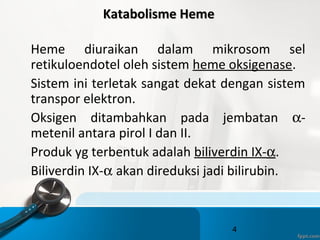 Metabolisme Bilirubin | PPT