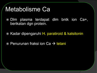 Metabolisme air dan mineral | PPTX