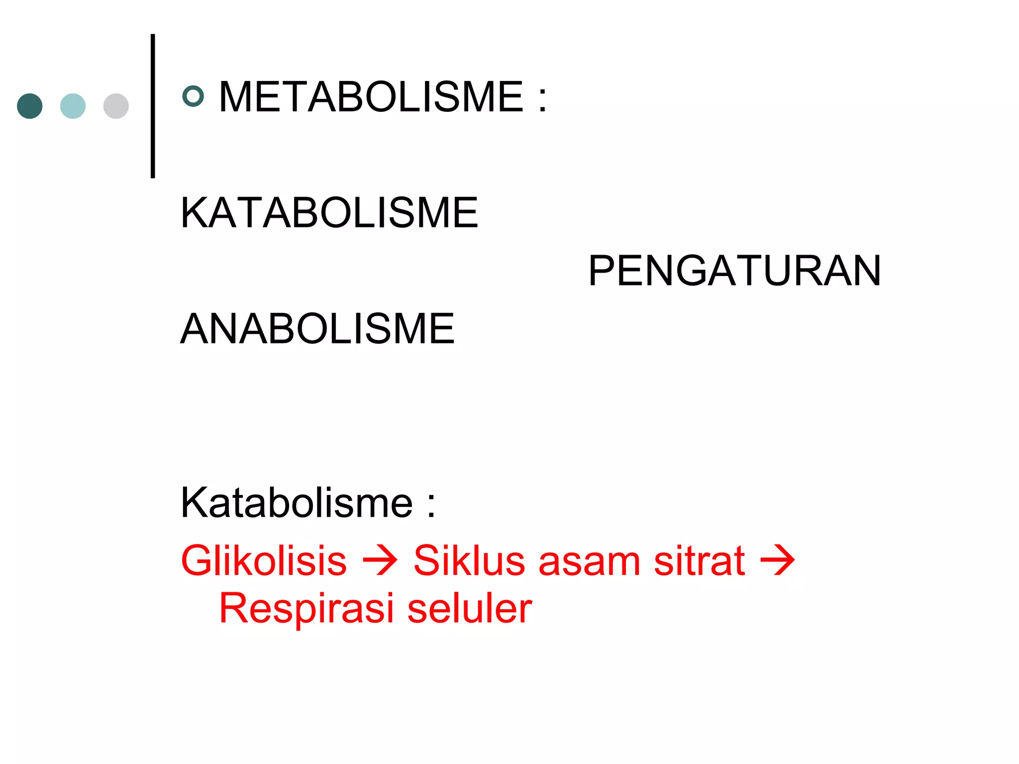 Metabolisme karbohidrat | PPT