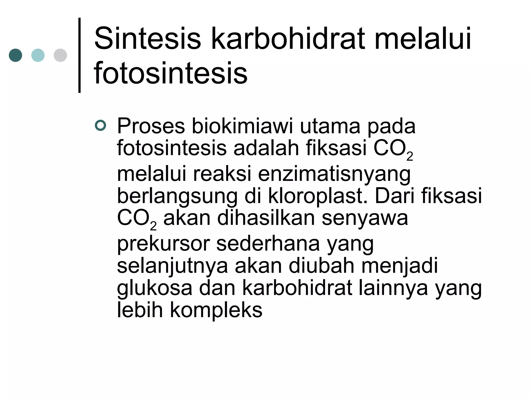Metabolisme karbohidrat | PPT