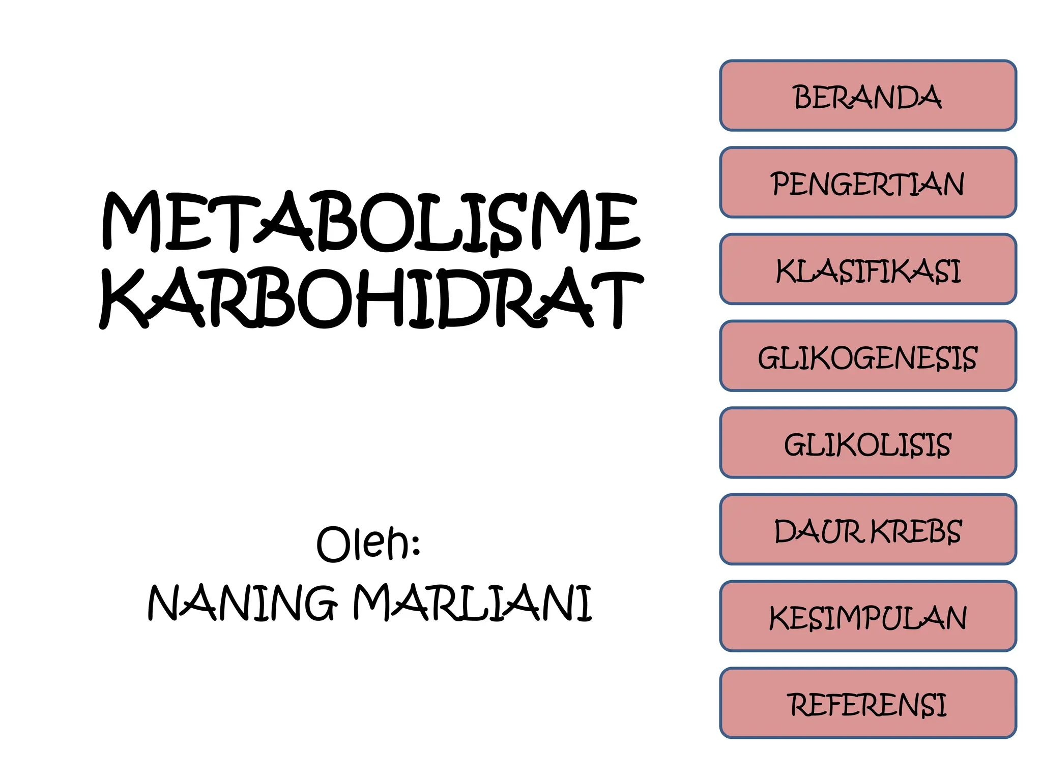 METABOLISME KARBOHIDRAT KARBOHIDRAT.pptx