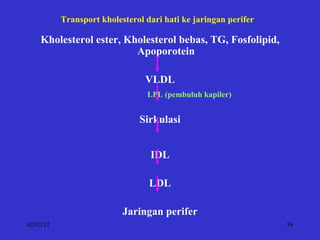 Metabolisme lipid | PPT