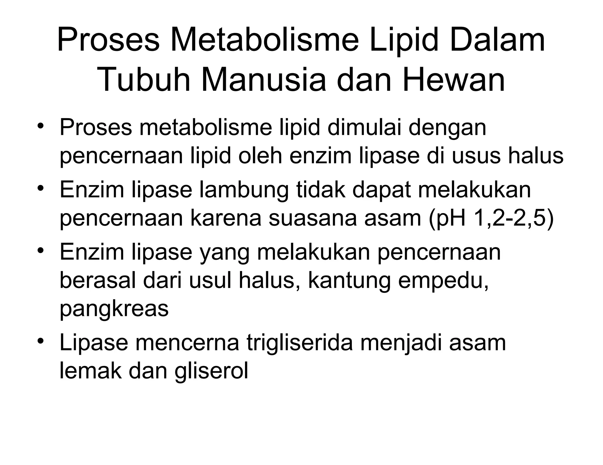 METABOLISME LIPID METABOLISME LIPIDMETABOLISME LIPID.ppt