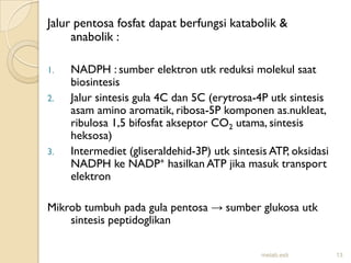 METABOLISME PADA MIKROB I (Karbohidrat).pdf