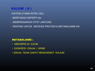 Metabolisme mineral dr. tien | PPT