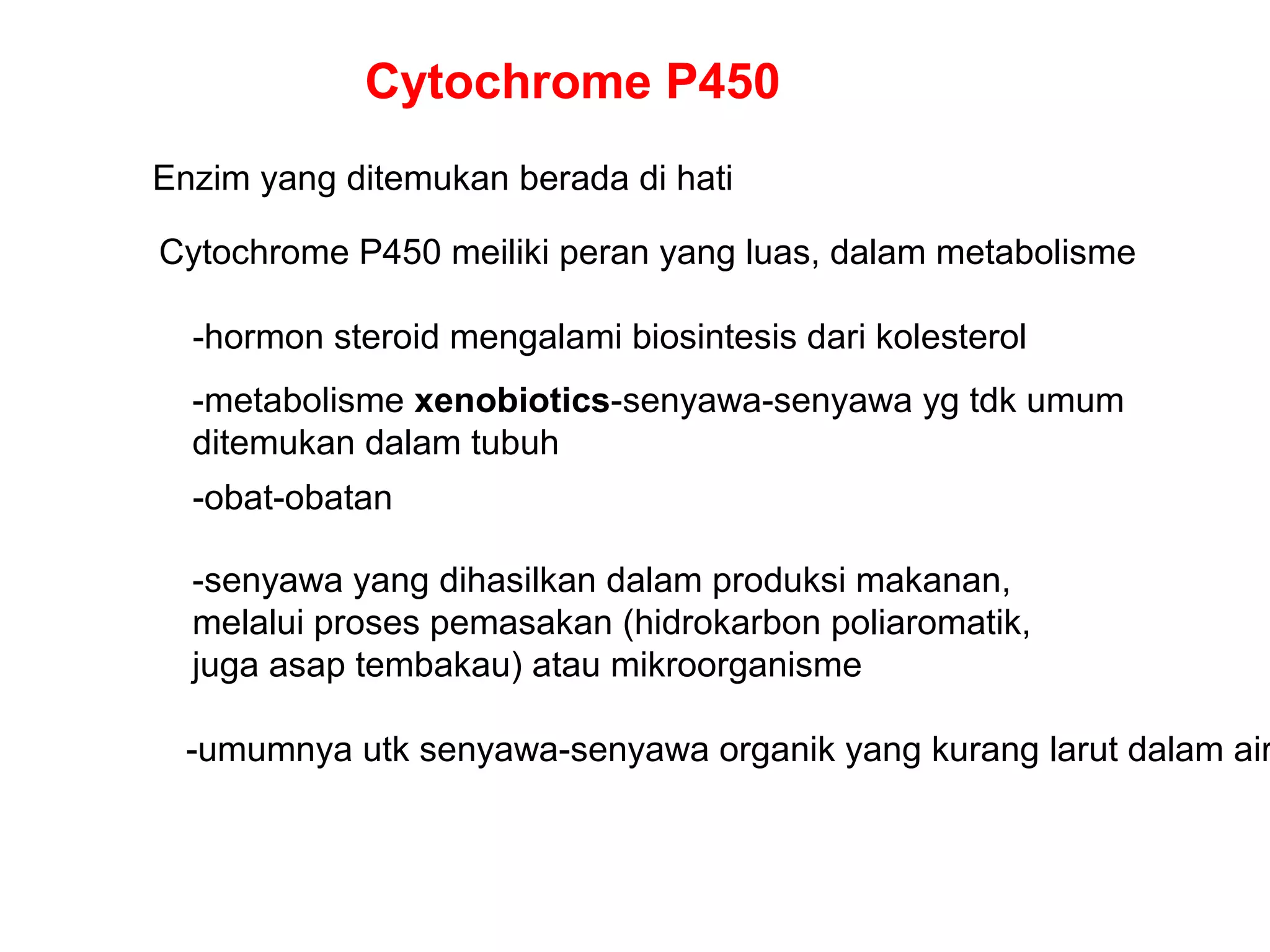 Metabolisme obat | PPT