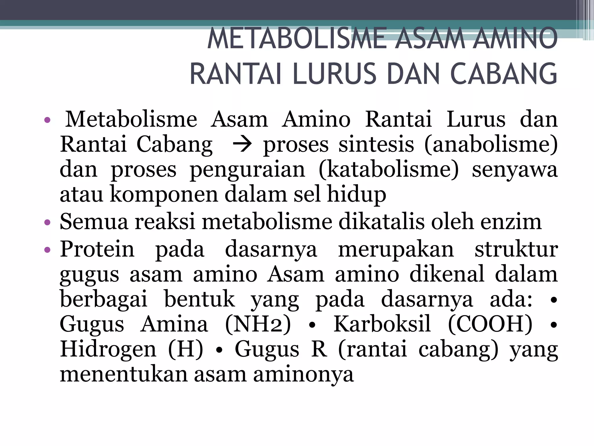 Metabolisme protein (5) | PPTX