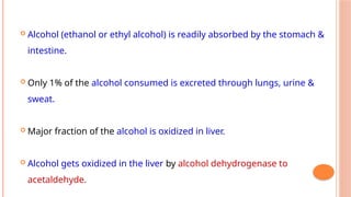 METABOLISM OF ALCOHOL AND REGULATIONS.pptx