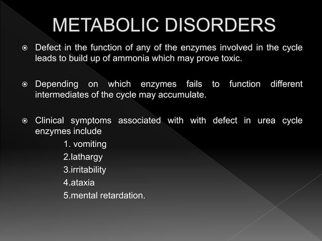 Urea cycle:Metabolism of ammonia | PPT