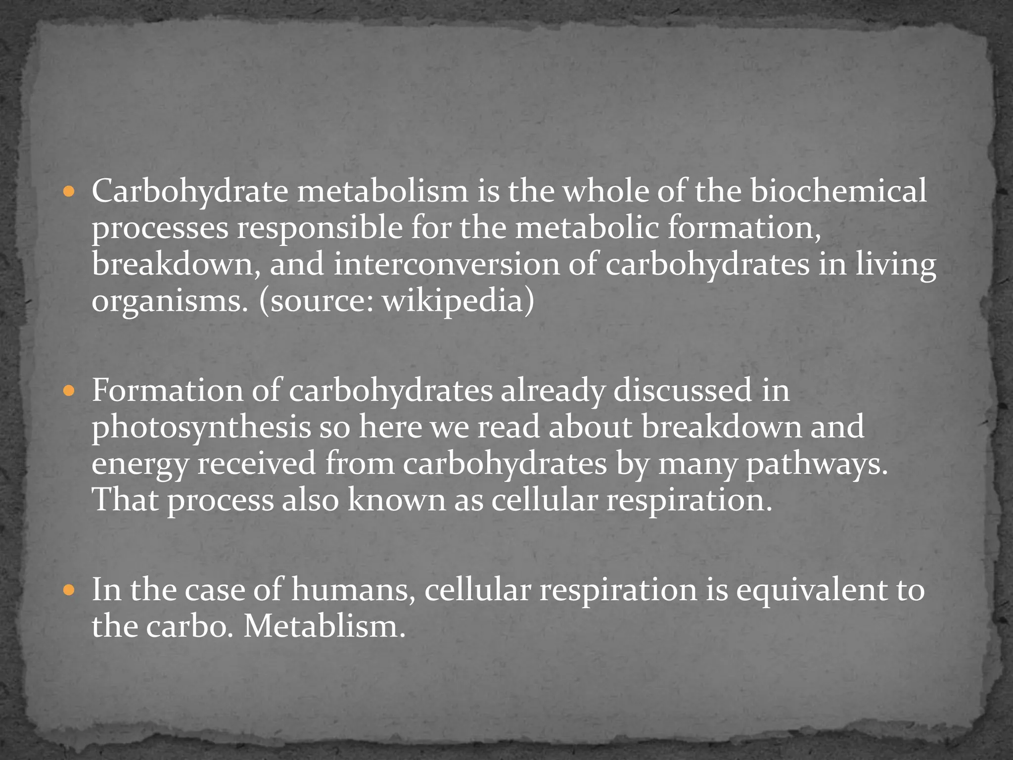 Metabolism of carbohydrates by pulkit vedic.pdf