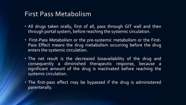 Metabolism of drugs Pharmacokinetics | PDF