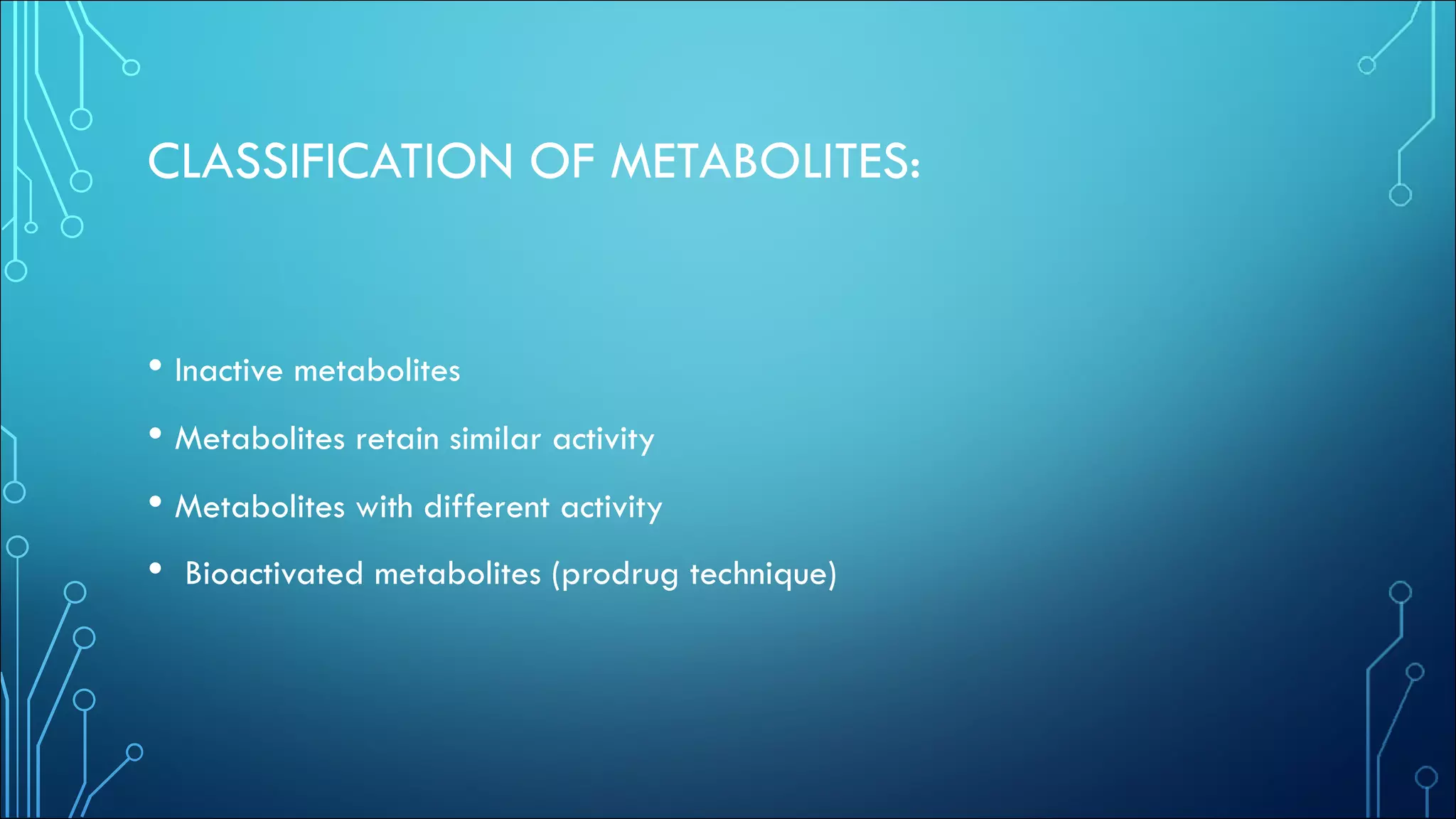 Metabolism of drugs | PDF
