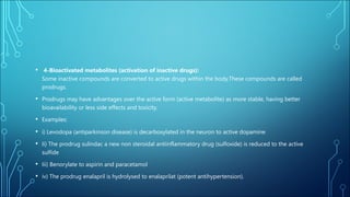 Metabolism of drugs | PDF