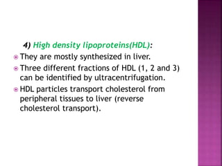 Metabolism of lipoproteins | PPTX
