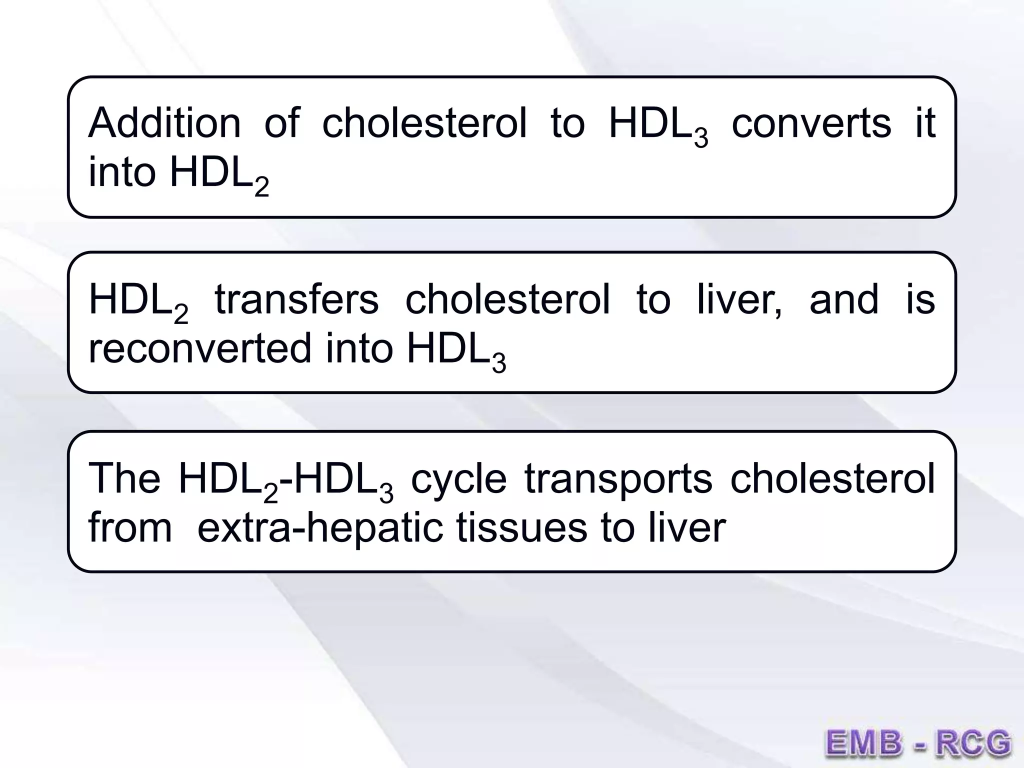 Metabolism of lipoproteins | PPTX