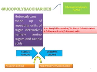 Metabolism of mucopolysaccharides | PPTX