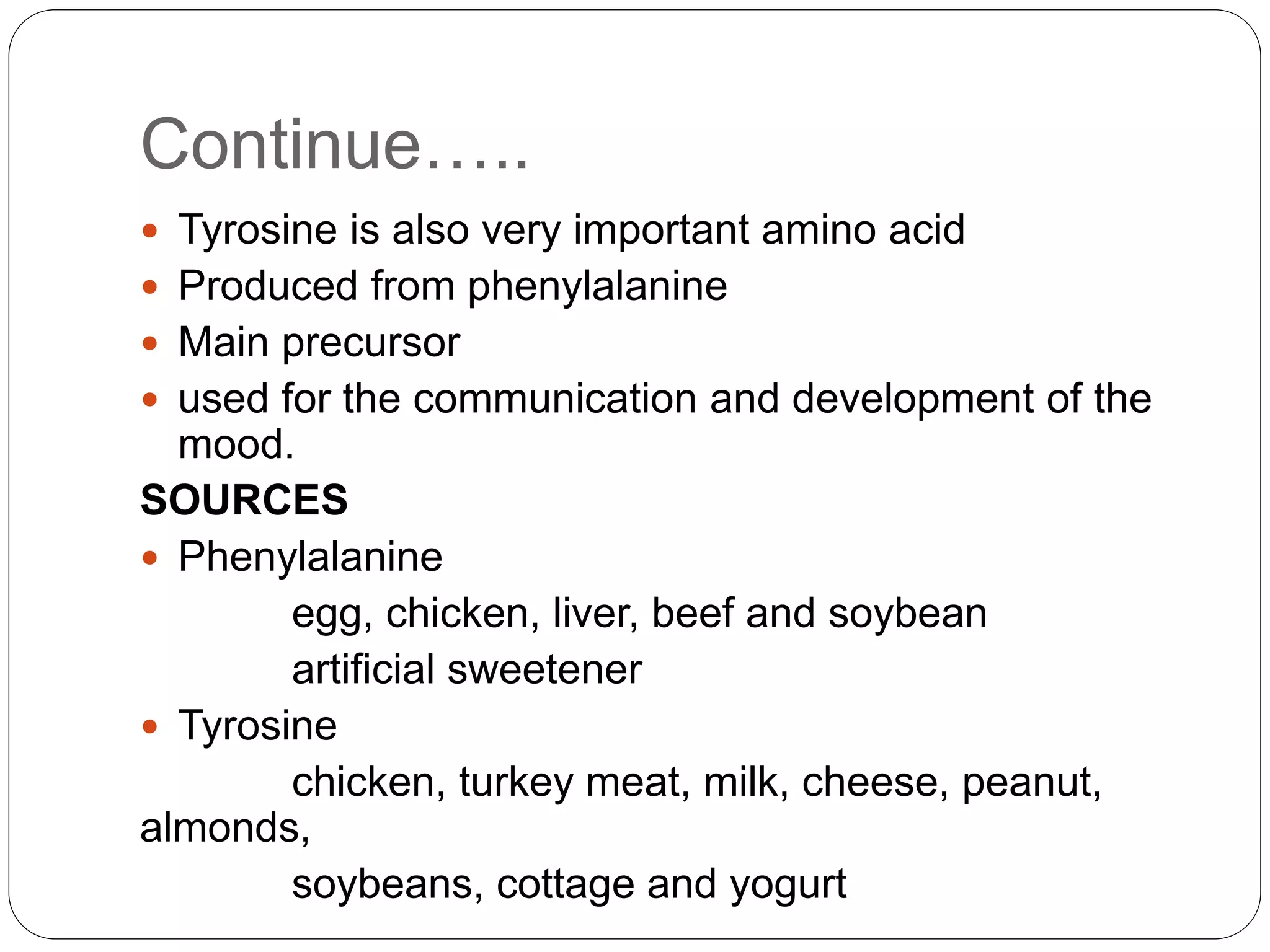 Metabolism of phenylalanine and tyrosine | PPTX