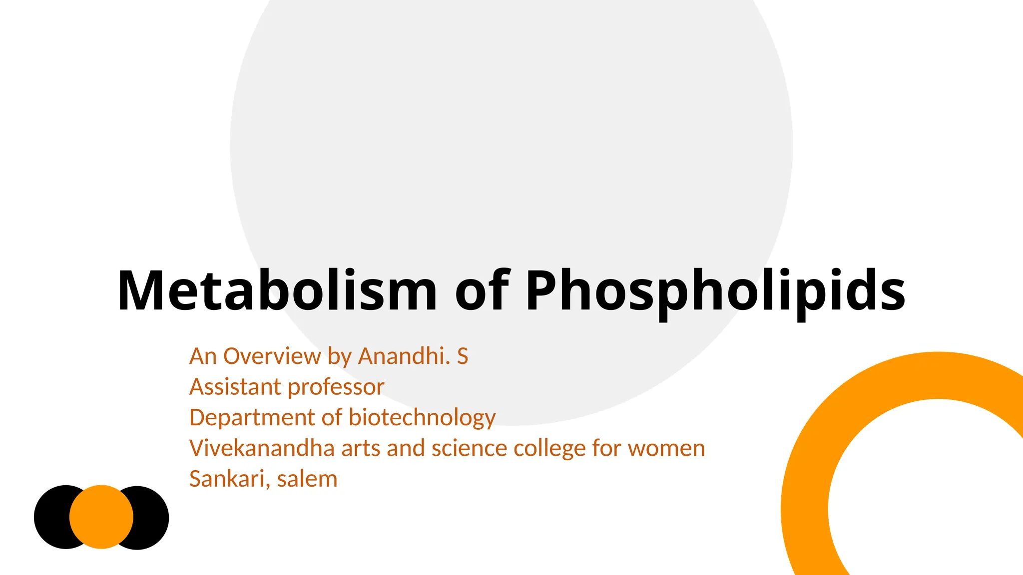 Metabolism of Phospholipids, pathways .pptx