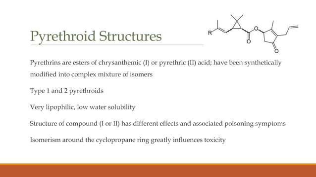 Metabolism of synthetic pyrethroids | PPT