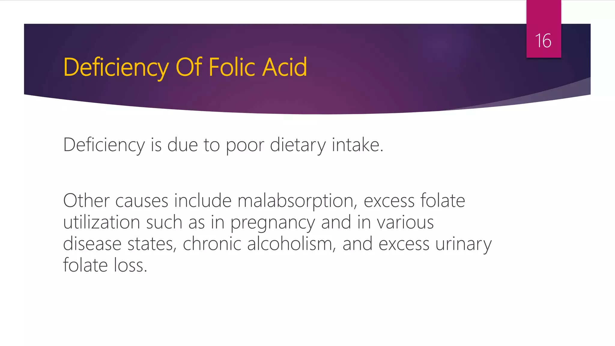 Metabolism of Vitamin B12 and Folic Acid | PPTX