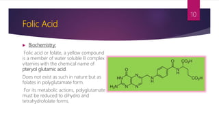 Metabolism of Vitamin B12 and Folic Acid | PPTX
