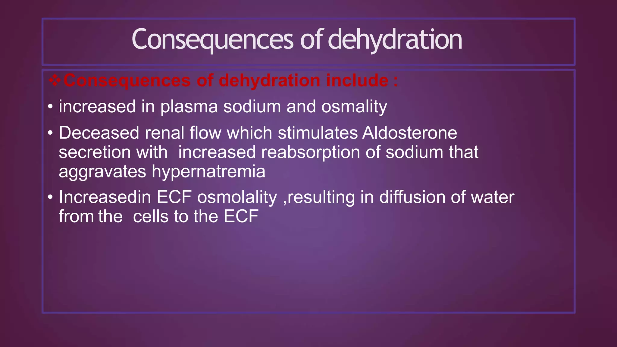 Metabolism of water and its clinical significance | PPTX