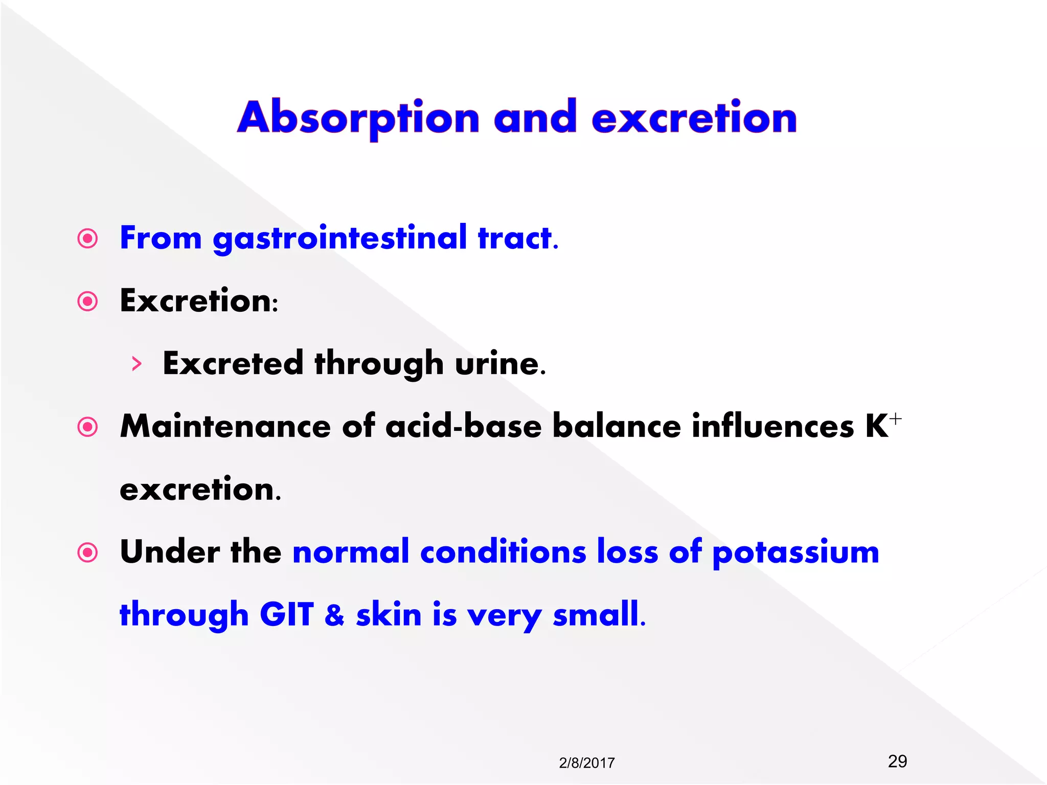 METABOLISM OF ZINC, MAGNESIUM & ELECTROLYTES | PPTX