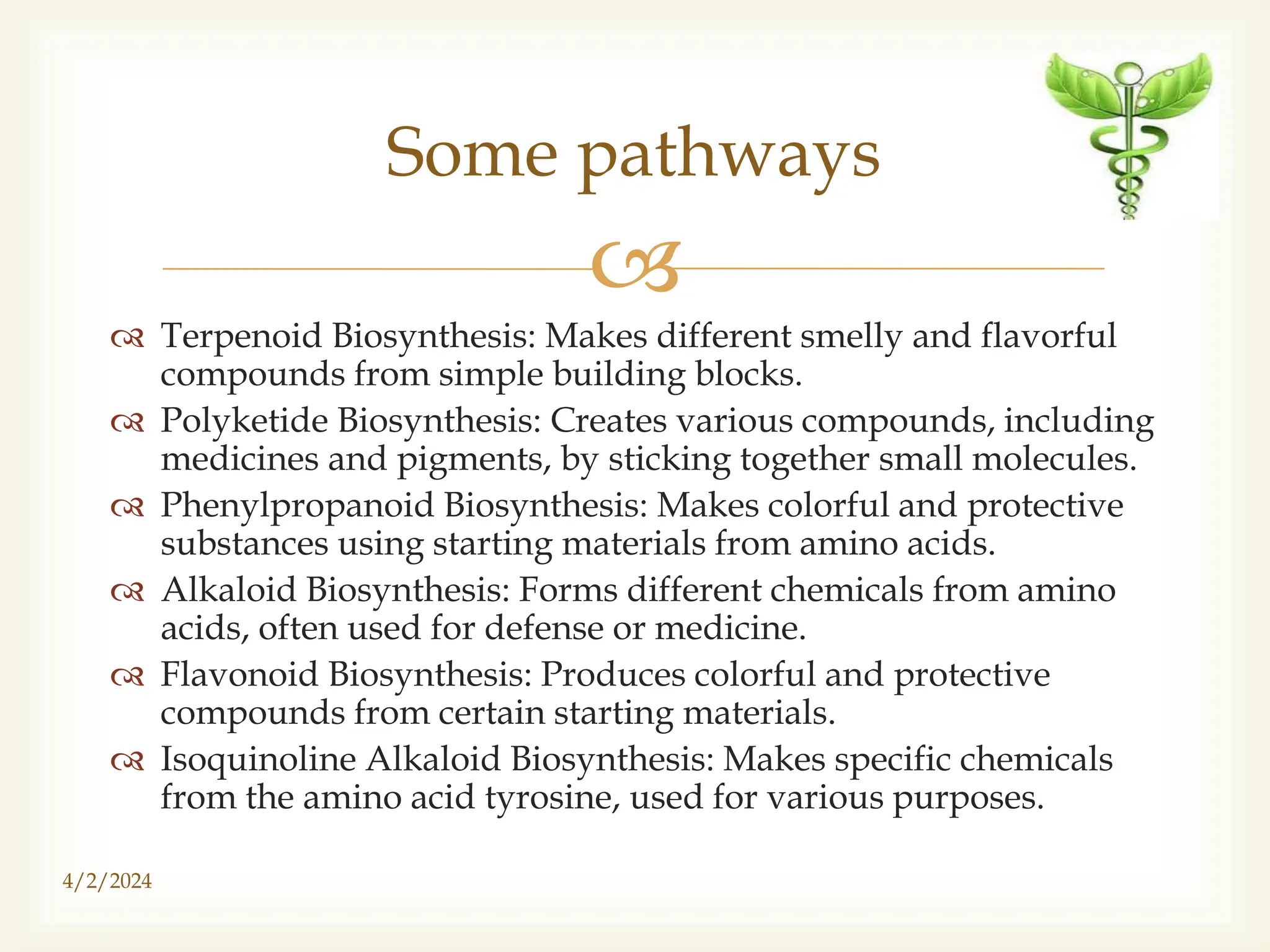Plant Metabolites and Introduction to Primary Metabolites and Secondary ...