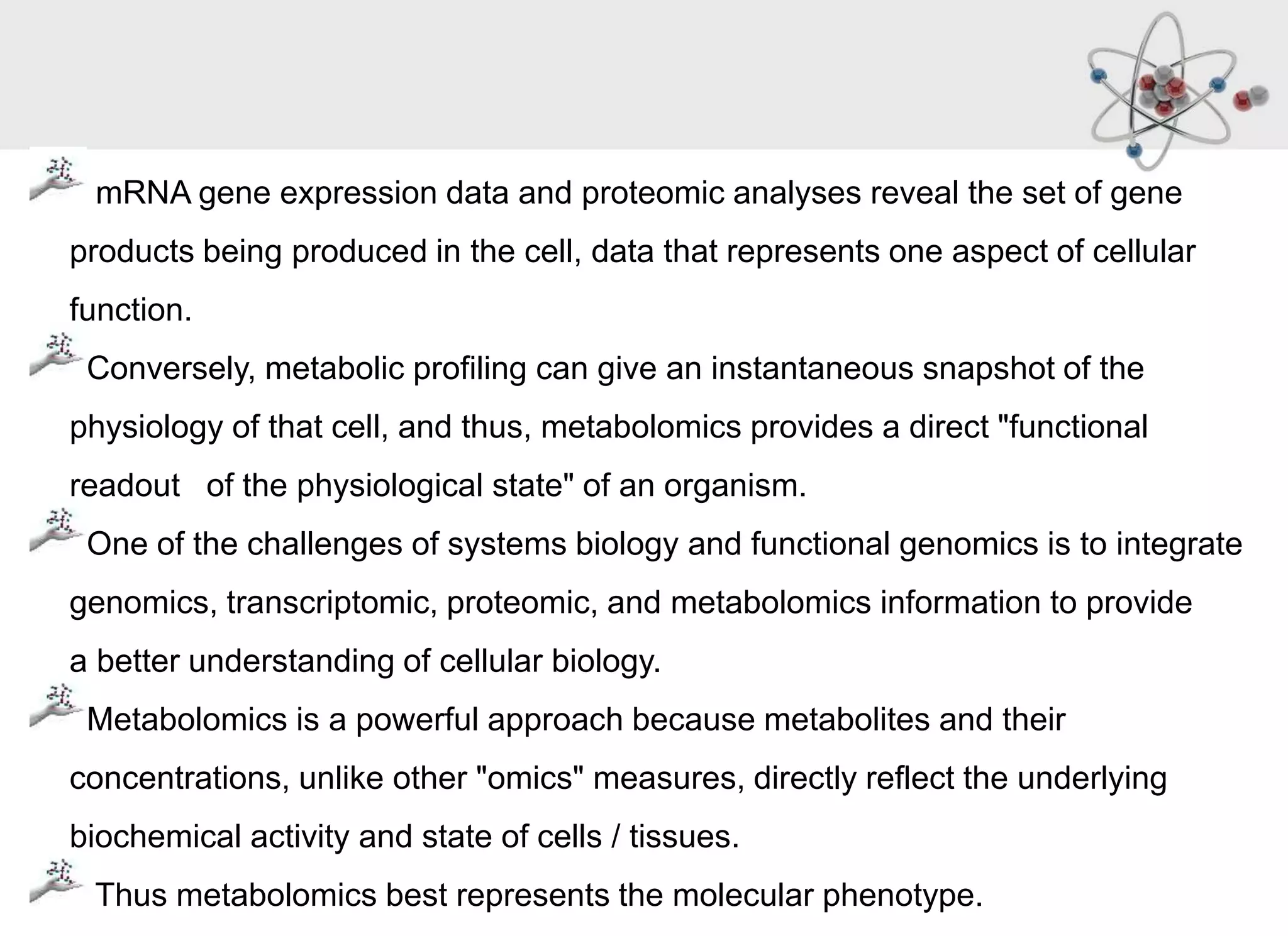 Metabolomics | PPTX