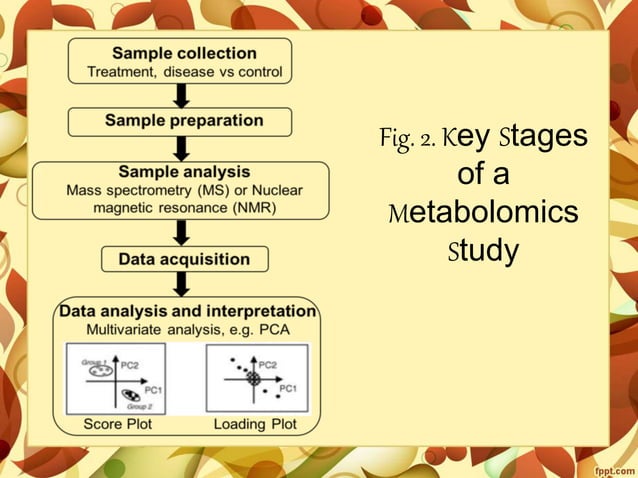Metabolomics- concepts and applications | PPTX