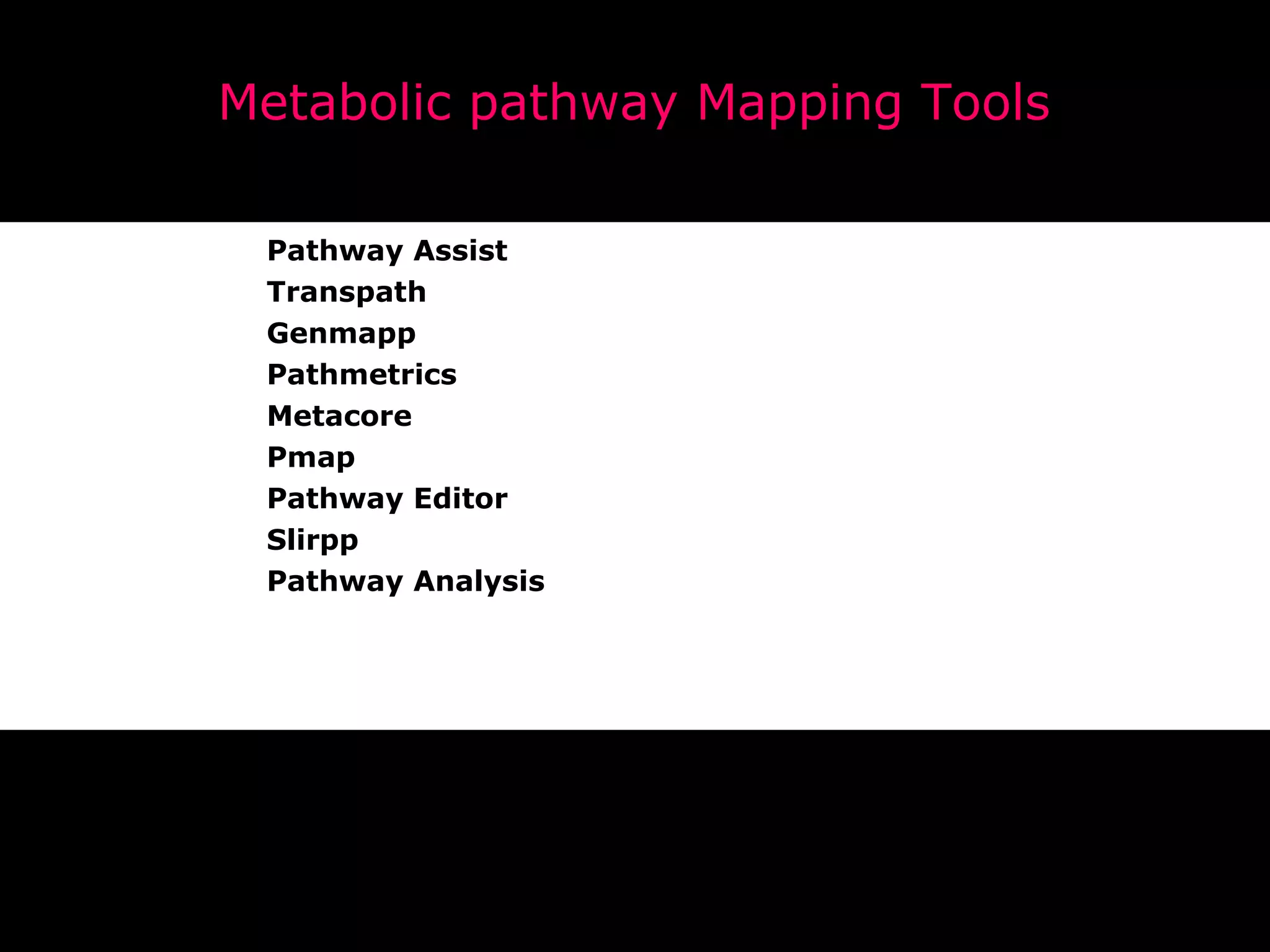 Metabolomics for finding new drug targets | PPT