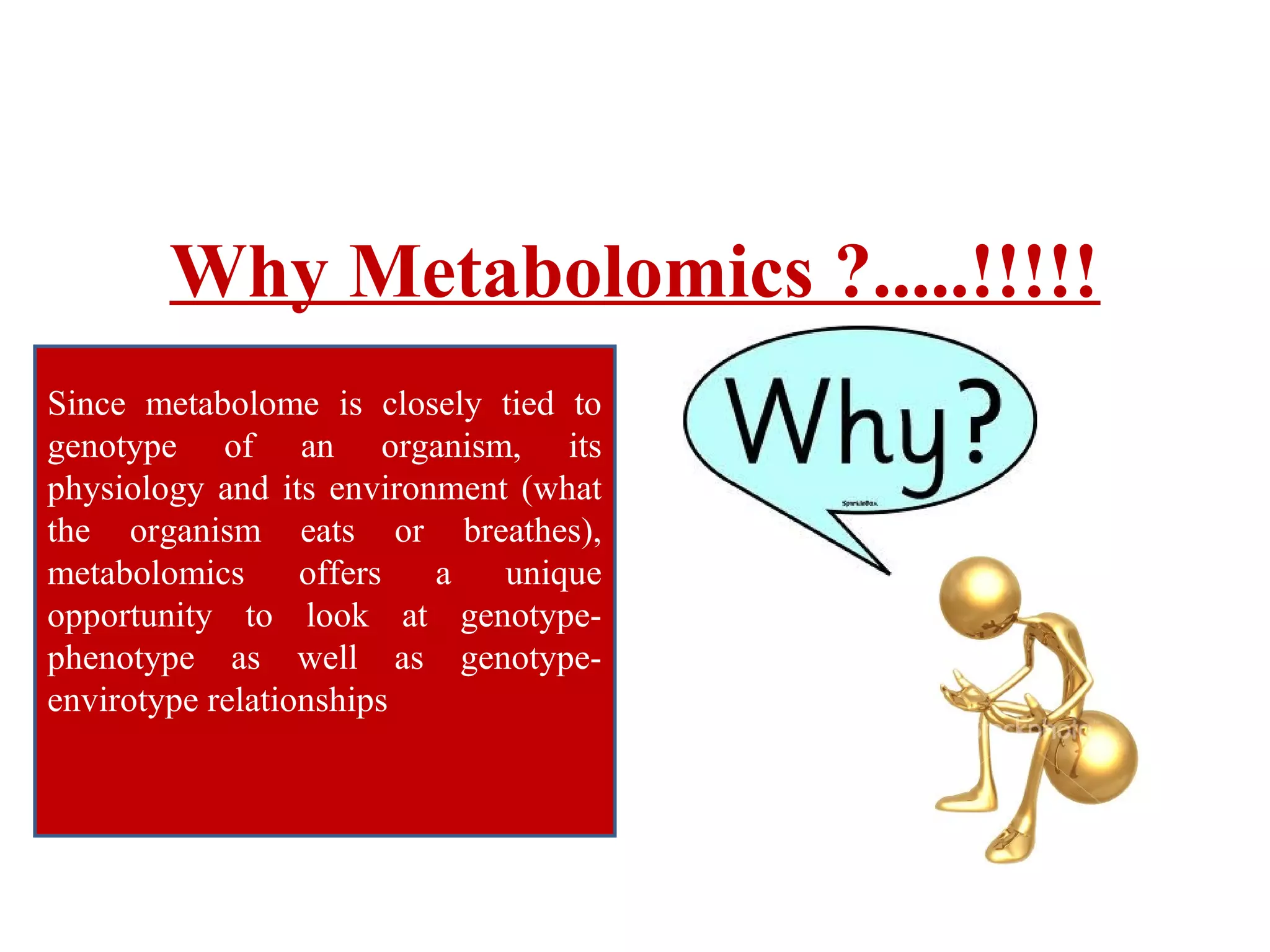 Metabolomics | PPT