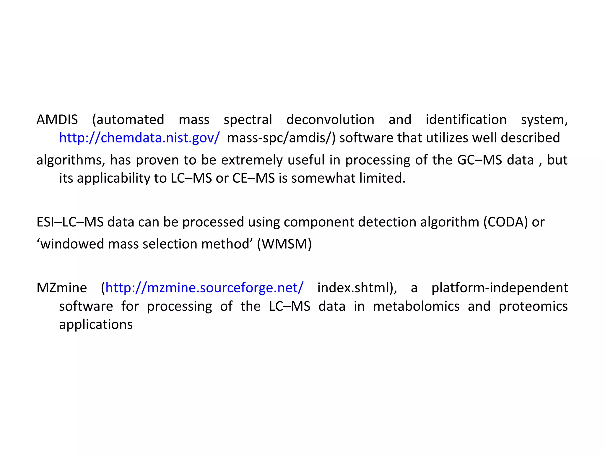 Metabolomics | POT