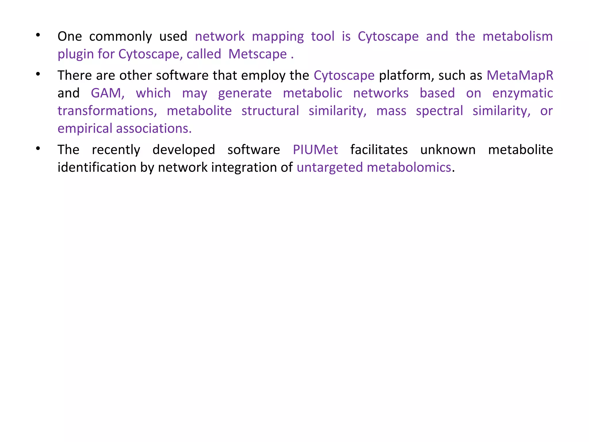 Metabolomics | POT | Chemistry | Science