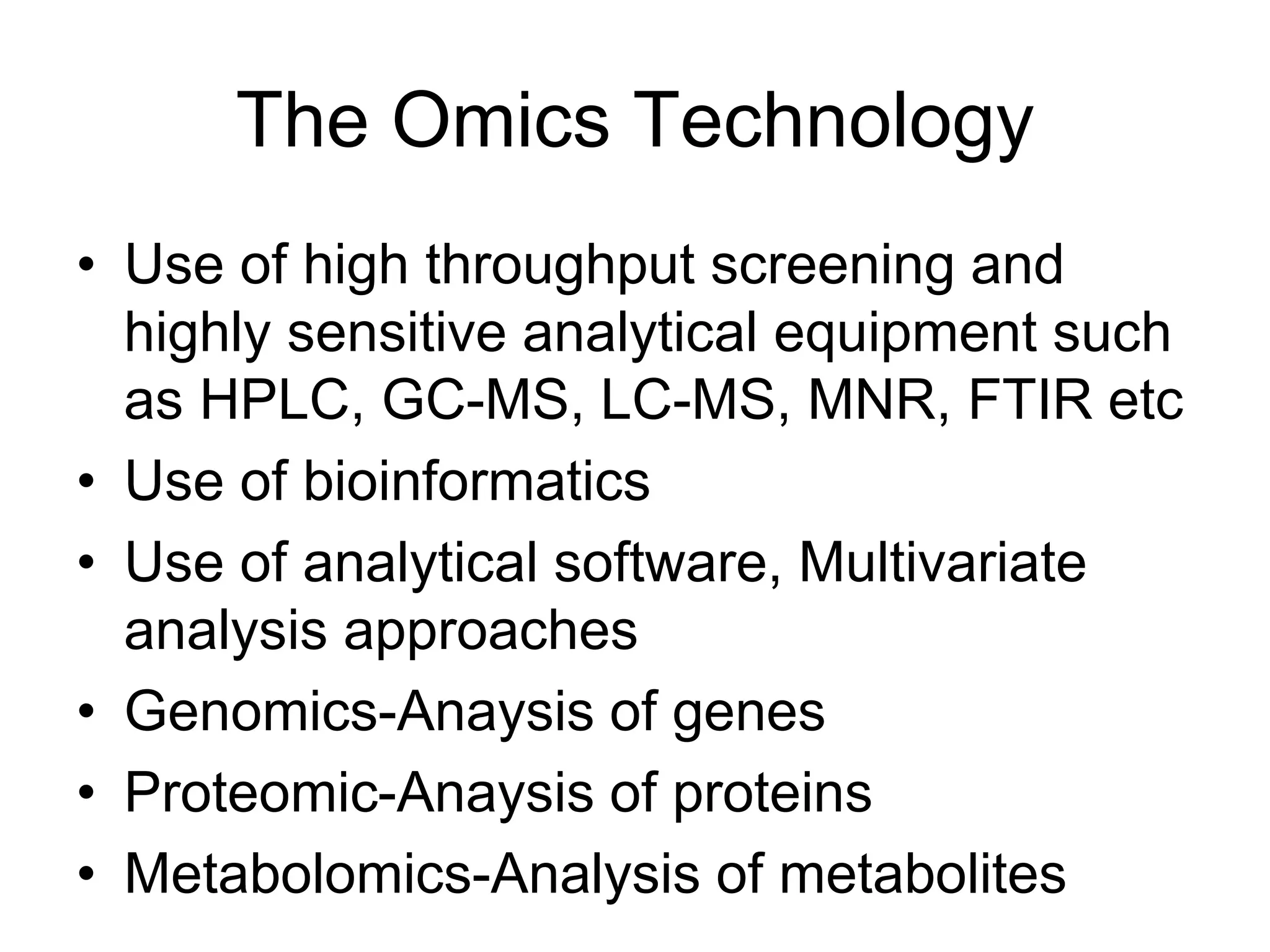 Metabolomics basics_MKKB1103_biotech for engineers | PPTX