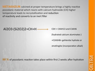 Metacal-metakaolin | PDF