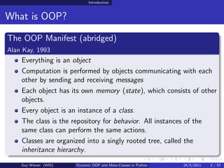 Meta-Classes in Python | PDF