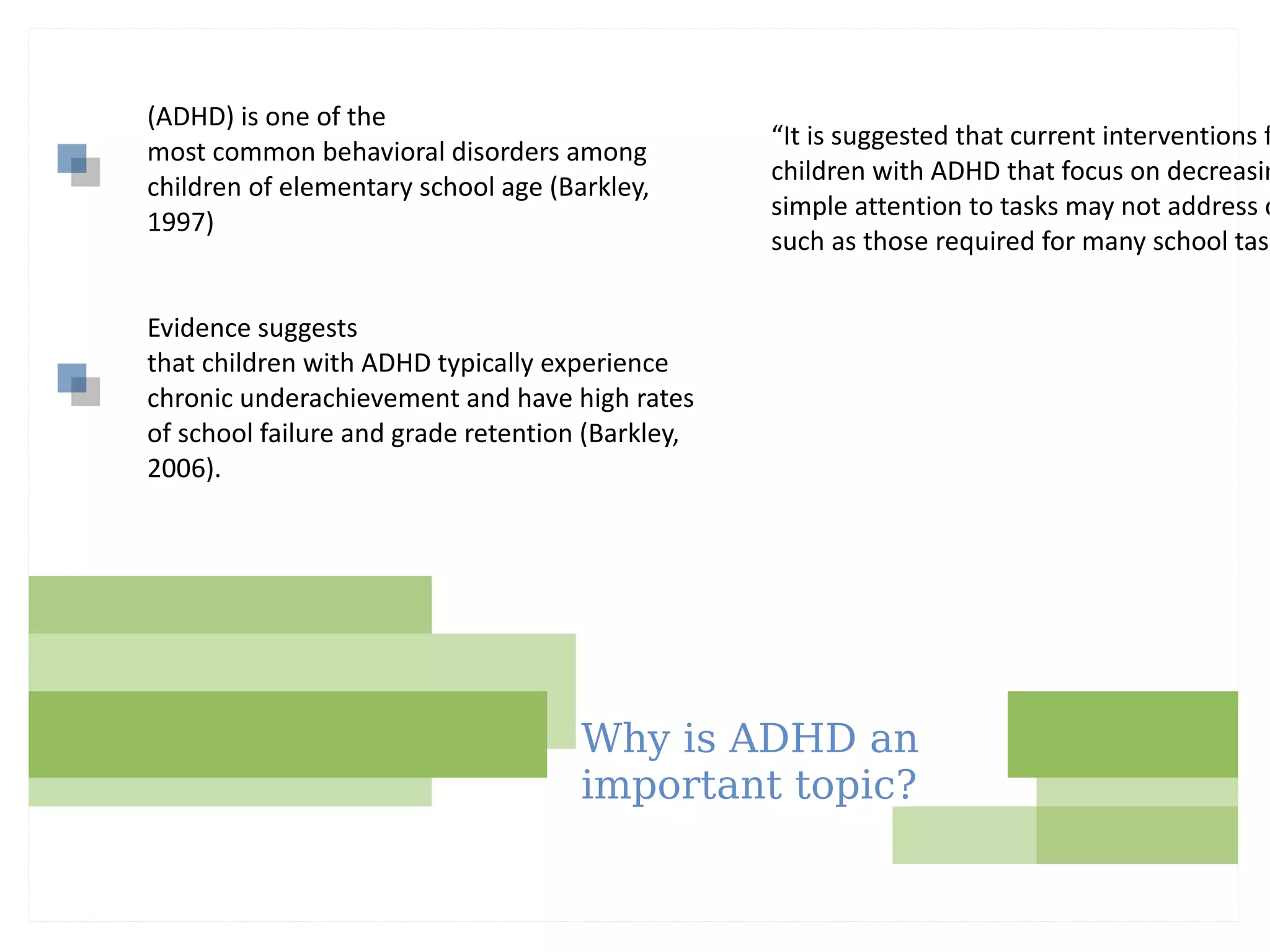 Metacognition and ADHD | PPT