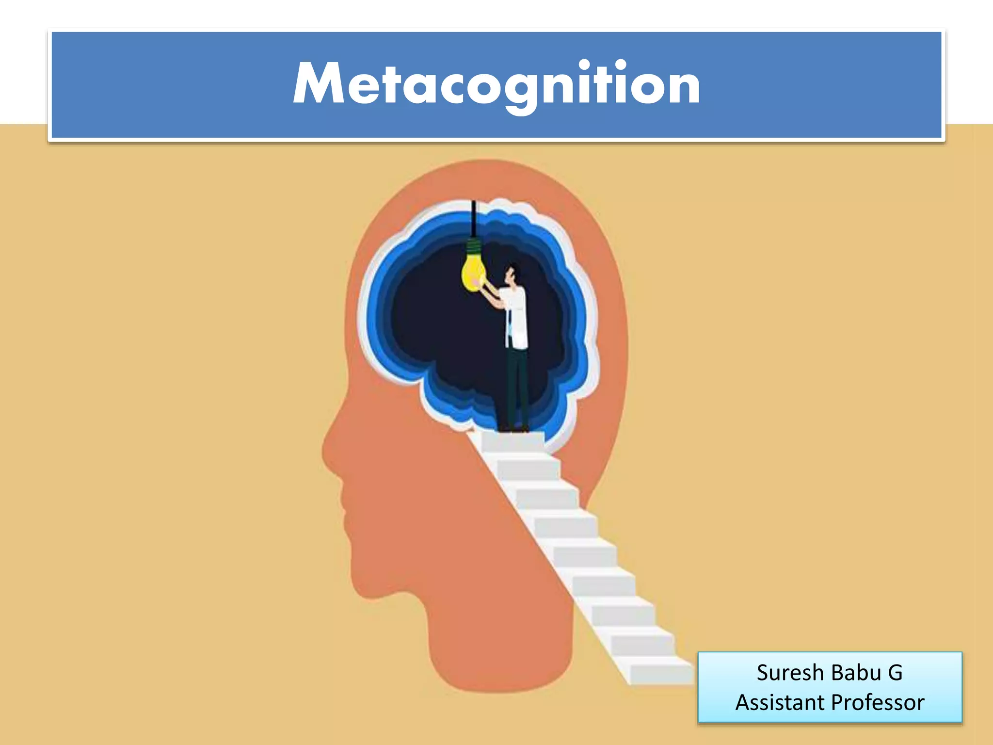 Metacognition Definition Components Of Metacognition Metacognitive